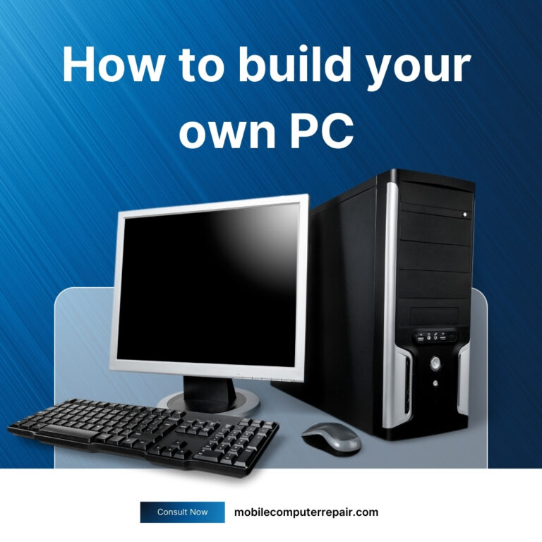 Customize Your Computing Experience: Build Your Own PC